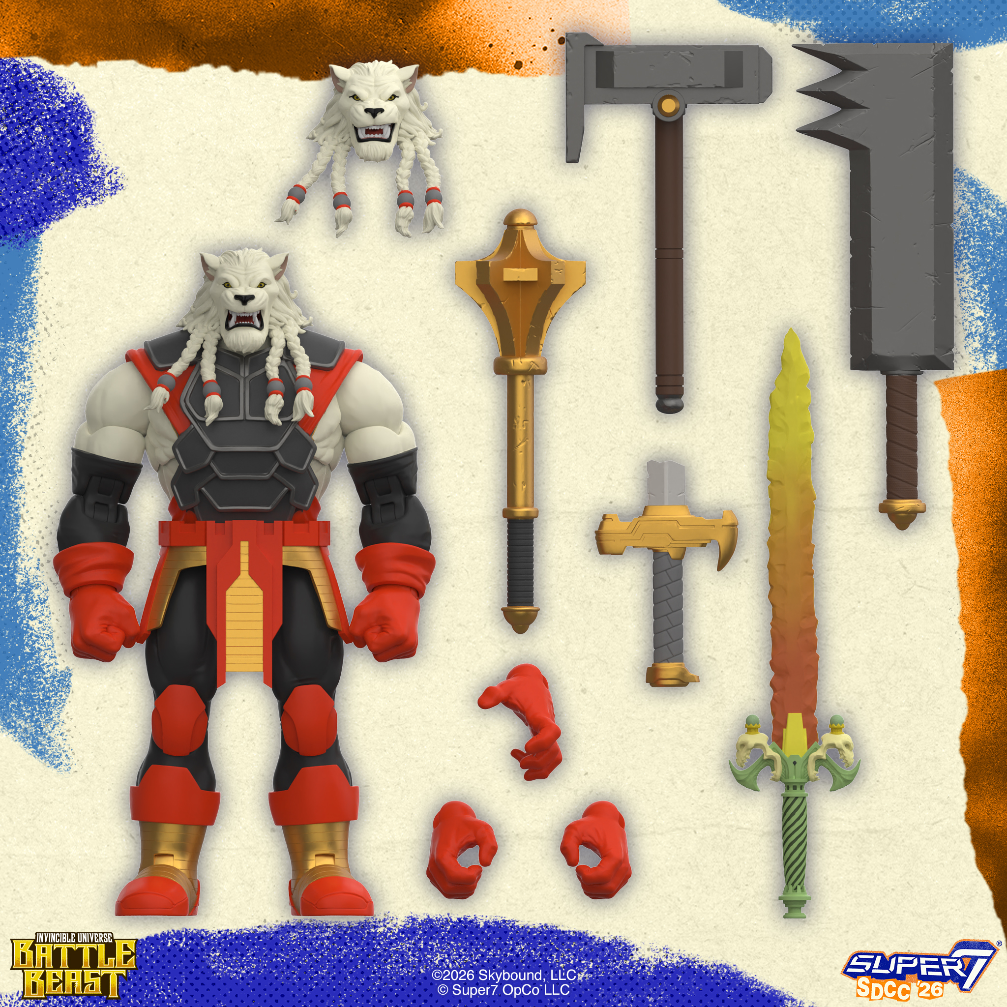 Super7 Reveals Invincible's Battle Beast SDCC Exclusive Figure (And It ...
